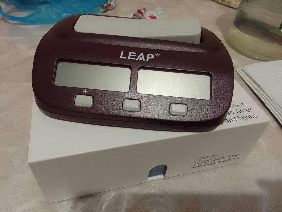 Часы шахматные электронные LEAP PQ9907S