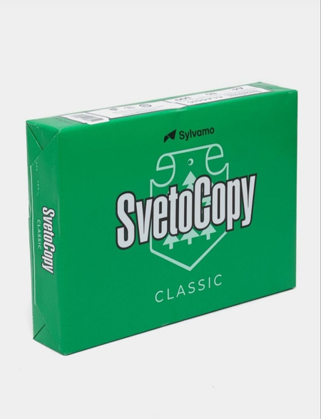 Oq qog'oz svetoCopy A4. Белый лист svetacopy A4