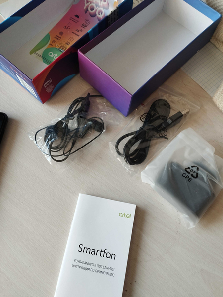 Artel ekrani katta xotirasi 16G