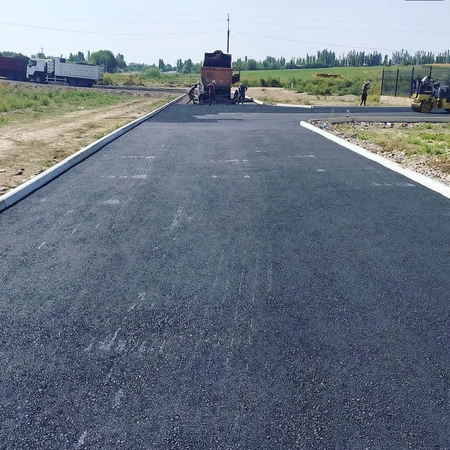 Укладка Асфалт Asfalt Asfaltlash yoʼlqurilish. Асфальтирование