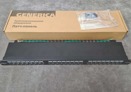 Патч-панель cat.5Е FTP, 24