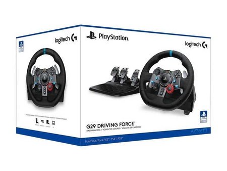 Logitech G29 Спортивный руль на (PLS 3,4,5) + скорость