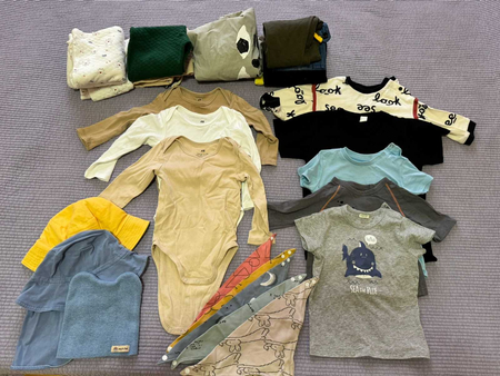 Детские вещи 1-2 года пакетом HM, UNIQLO, корейские и российские