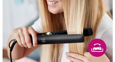 Выпрямител,утюг для волос Philips HPS930/00 с титановым пластином