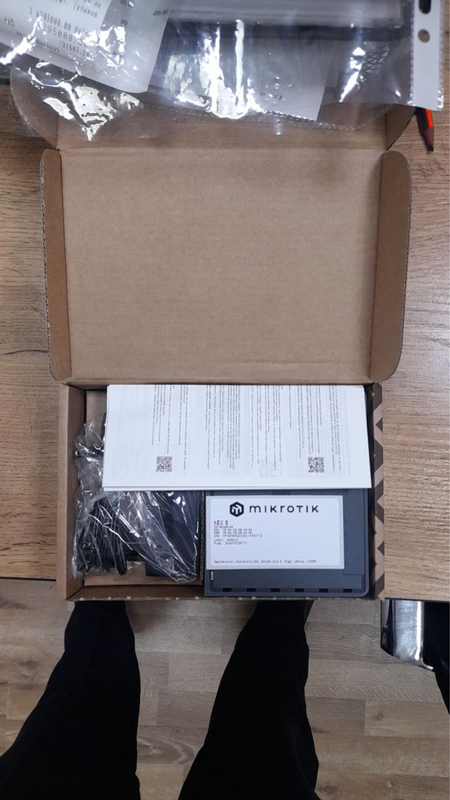 Маршрутизатор Mikrotik hEX S RB760iGS