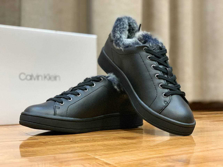 Calvin Klein кожаные женские кеды
