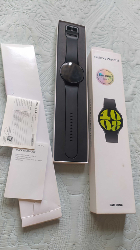 Смарт-часы SAMSUNG Galaxy Watch 6 (44mm) Graphite