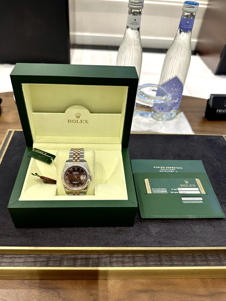 Rolex Datejust 36mm Steel and Everose Gold 116231