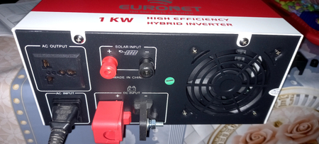 Hybrid solar UPS invertor 1-kw  1200VA
