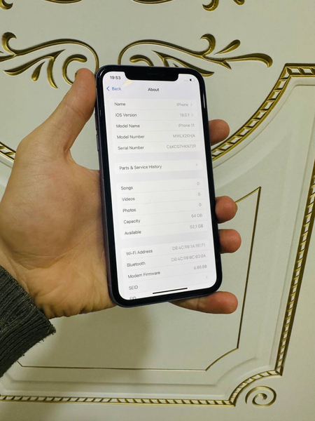 Iphone 11 ochilmagan oqip tel qlila