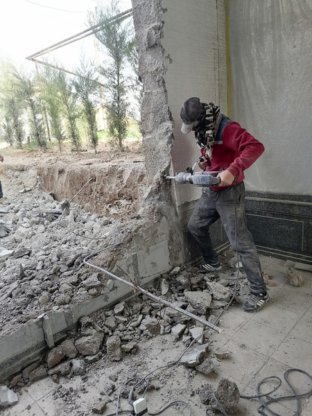 buzush ishlari, демонтаж