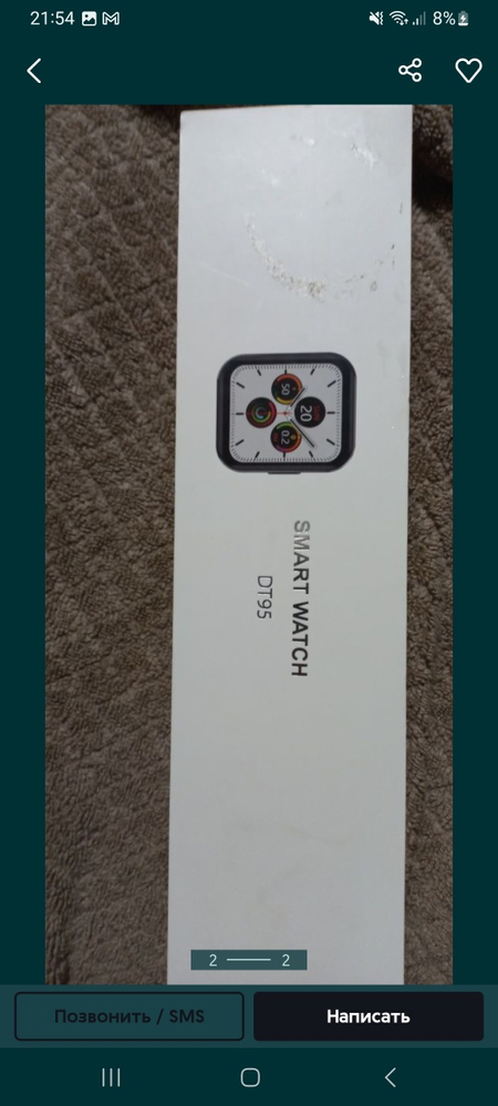 Новый smart watch часы dt95