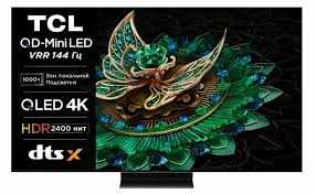 Телевизор TCL C765 Премиум QD-Mini LED/С745 QLED игровой