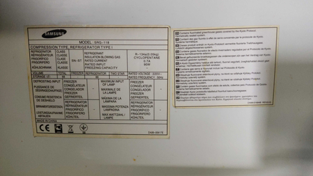 Холодильник Samsung SRG-118 (корейский компрессор)