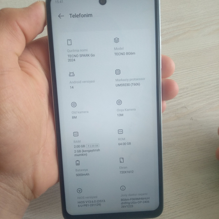 Texno spark go 2024