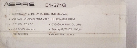 acer aspire e1-571g i3