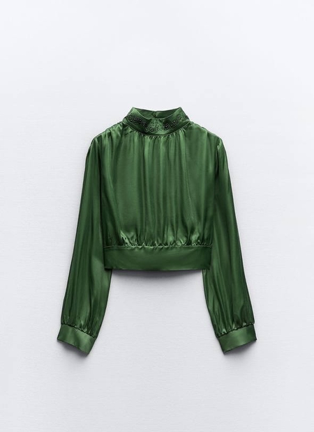 топ-рубашка от ZARA
