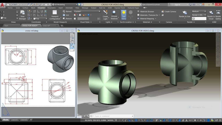 Выполнение чертежей в программе AutoCAD,