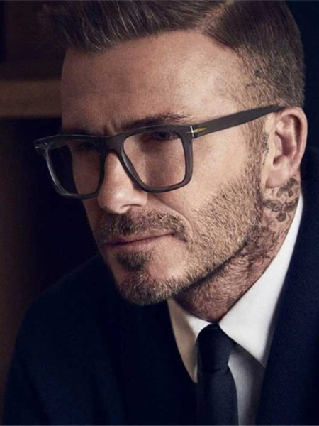 David Beckham Солнцезащитные очки квадратной формы UV400