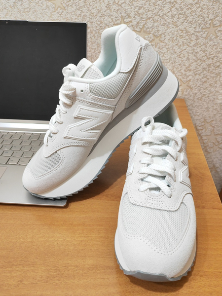Кроссовки женские New Balance 574 на платформе
