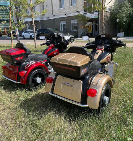 Детский электромотоцикл трицикл Harley-Davidson |Количество ограничено