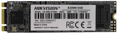 Hikvision 256 M.2 HS-SSD-E100N/256G Твердотельный накопитель