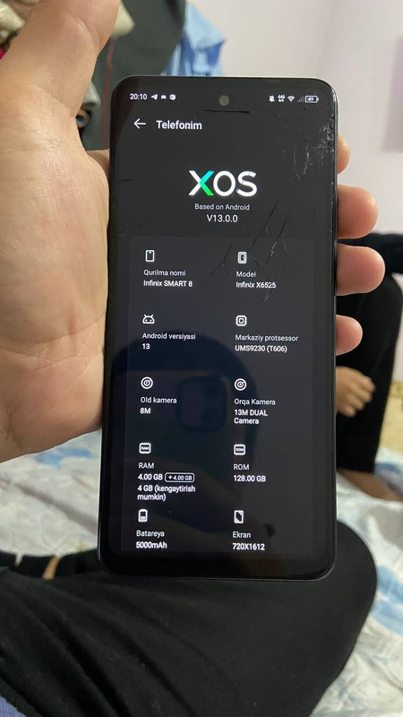 Infinix smart 8. 128