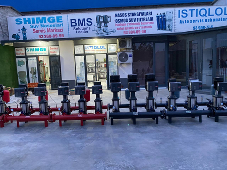 BMS Suv nasos stansiyalari kelishilgan narxda. Kafolat va bepul servis