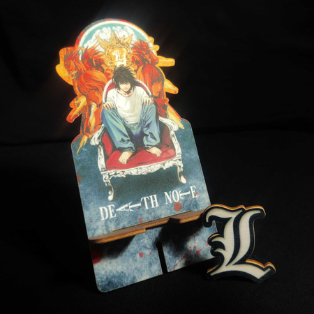 Подарок любителям Аниме. Death Note. Подставка для Смартфона +GIFT