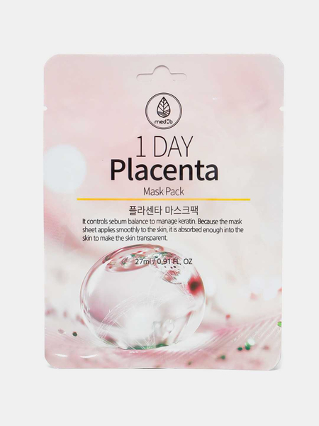 Matoli niqob MED:B 1 Day Mask Pack, 27 ml - Orginal Koreya maskalari