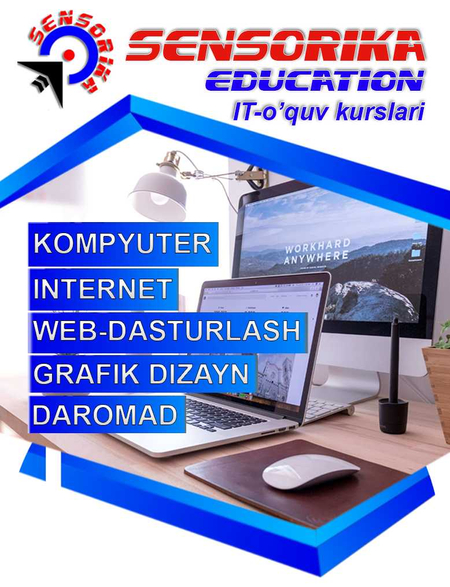 DATA SCIENCE o`quv kurslariga taklif etamiz !!!