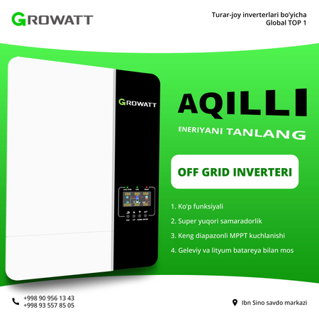 Quyosh panel | Solar panel | Inverter | Growatt | Panel