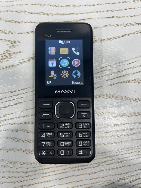 Кнопочный телефон MAXVI 2 sim