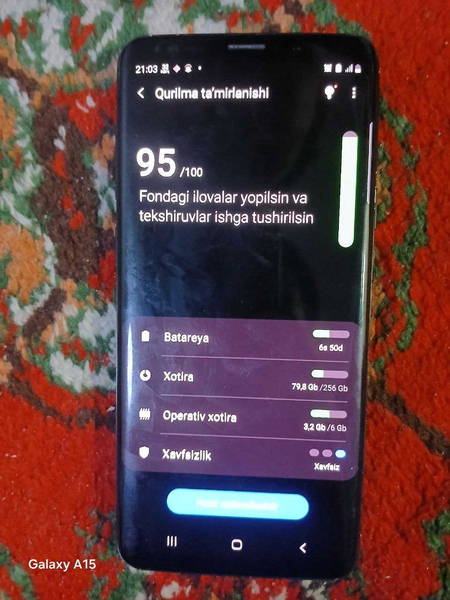 Galaxy S9+ ideal holatda