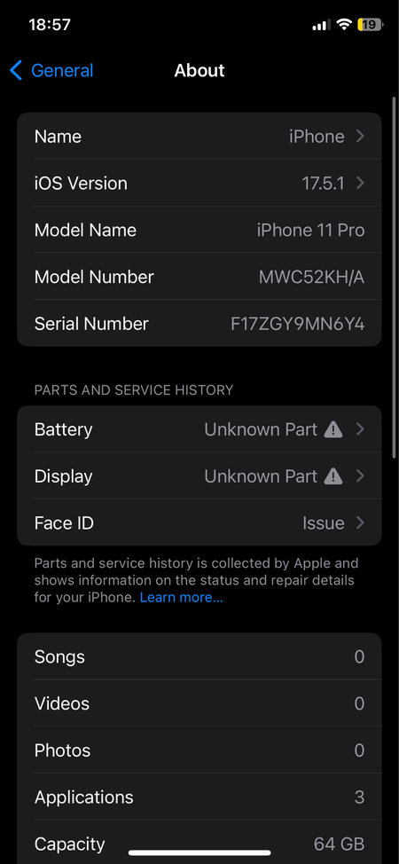 Iphone 11 pro 64