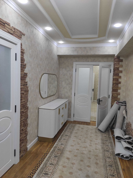 New building 4 room 3 bedroom 3 bathroom Nukus street center