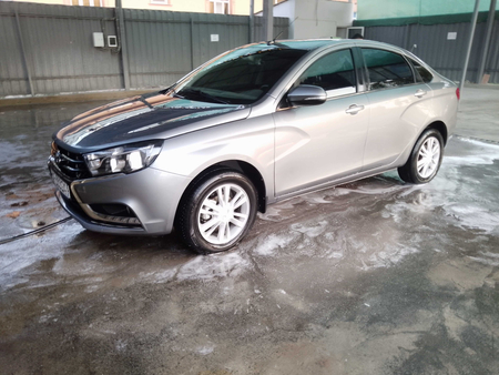 Lada Vesta sedan.