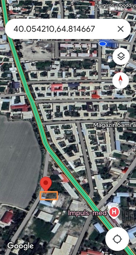 uchastka yer joyi kadastiri bor