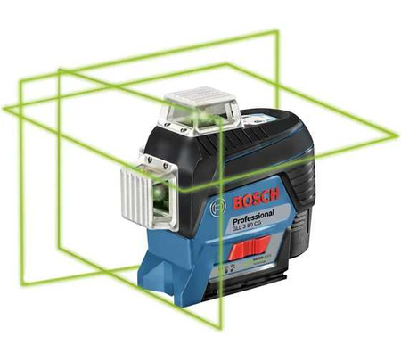 Лазерный нивелир Bosch GLL 3-80 CG + BM 1 + L-Boxx
