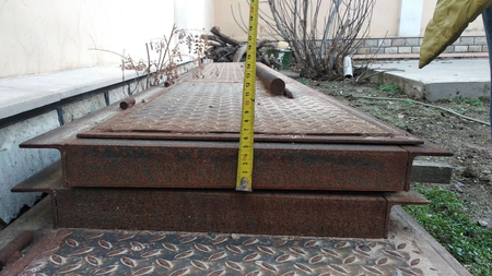 Решетка, мост,  люк для лотка