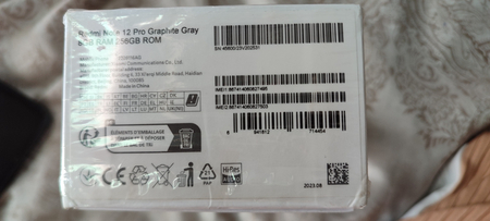 Redmi Note 12 pro 8/256
