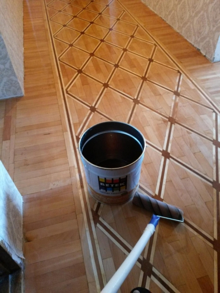 Шлифовка пол паркет киламиз