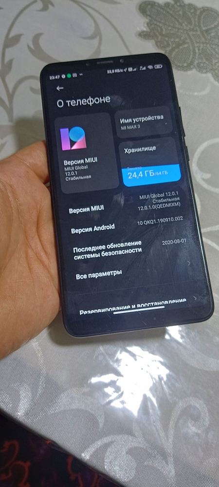 Mi max 3 4/64 holati tiniq