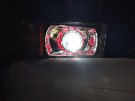Jiguli 07 tuning fara 3 duyumli biled