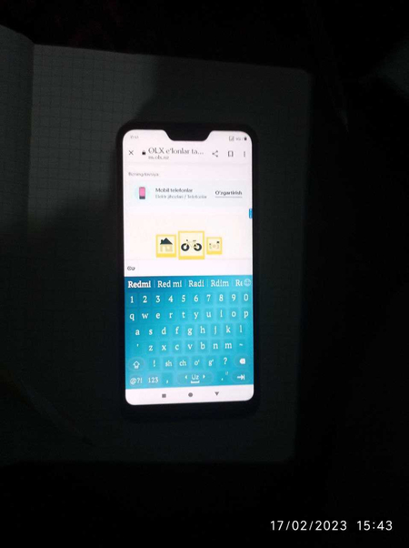 Redmi 6 pro sotiladi hotirasi 32 hech joyi alishmagan
