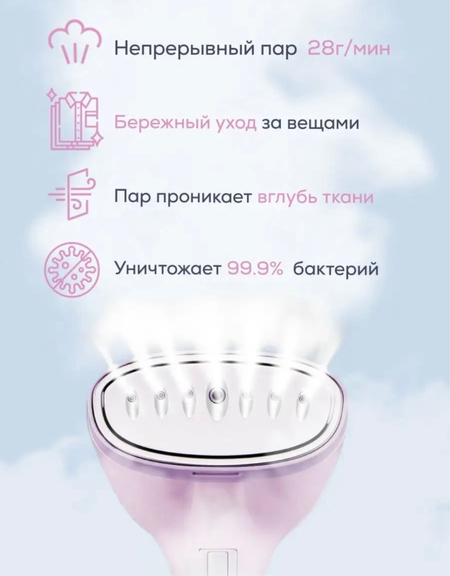 Ручной отпариватель, для одежды и ткани, паровой утюг, для дома офиса