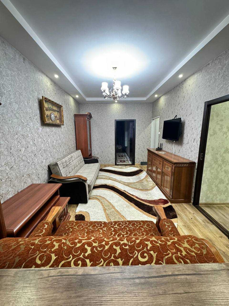 Ялангач Ширин-базар 2-комнатная 2/4 50 м² панель ремонт меб/тех