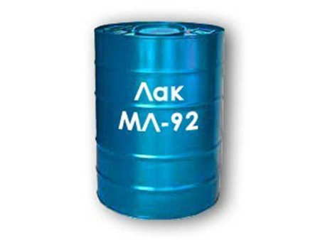 Лак МЛ-92, Лакокраска
