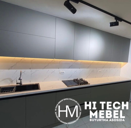 HiTECH Buyurtma asosida oshxona mebel Кухонный гарнитур Кухонная мебел