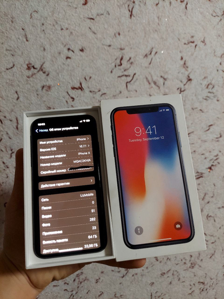 iPhone x  с кар док